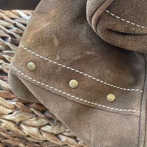 Sundance | Bags | Sundance Leather And Swede Messenger Bag | Poshmark